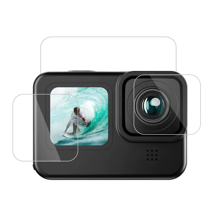 GoPro 12 11 10 9 Tempered Glass Protectors | Daraz.lk