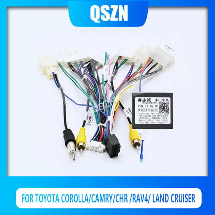 Canbus Box Ft-Rz-01 For Toyota Corolla/camry/chr /rav4/ Land Cruiser With Wiring Harness Power ...