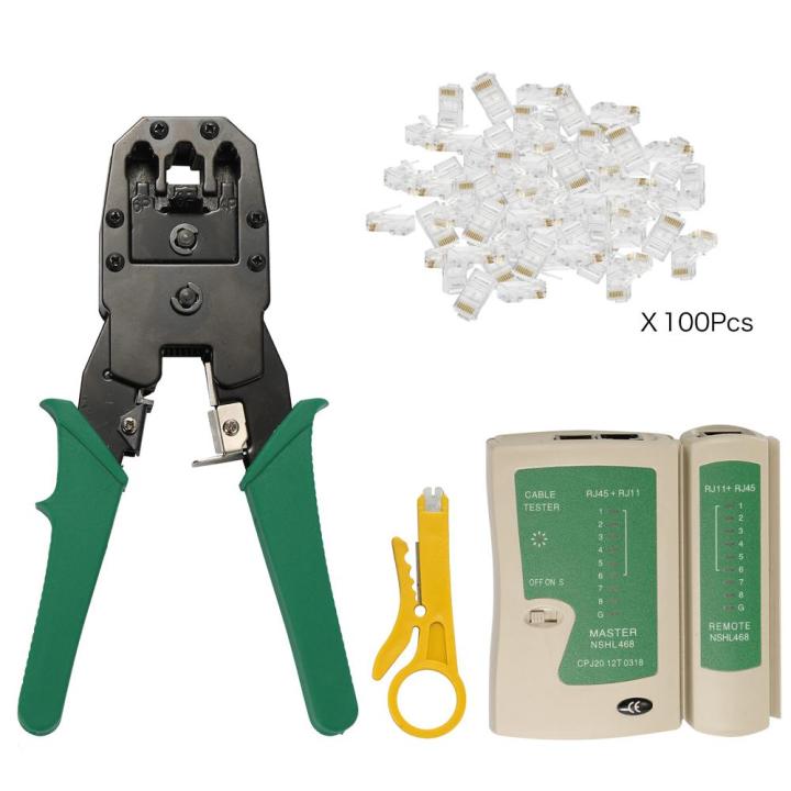 4 in 1 Portable Ethernet Network Hardware Tool Network LAN Cable ...
