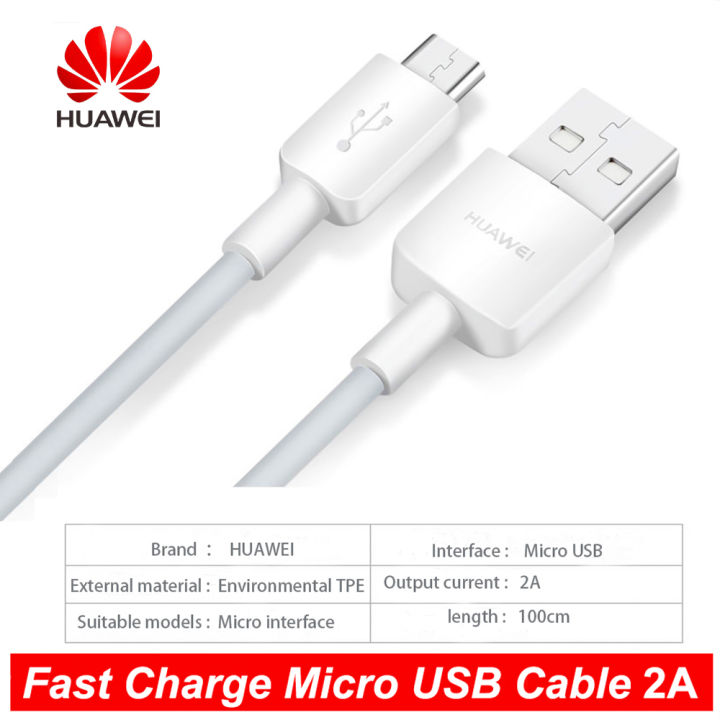 HUAWEI Cable Fast Charge Micro USB Cable Support 5V/2A 9V/2A Travel ...