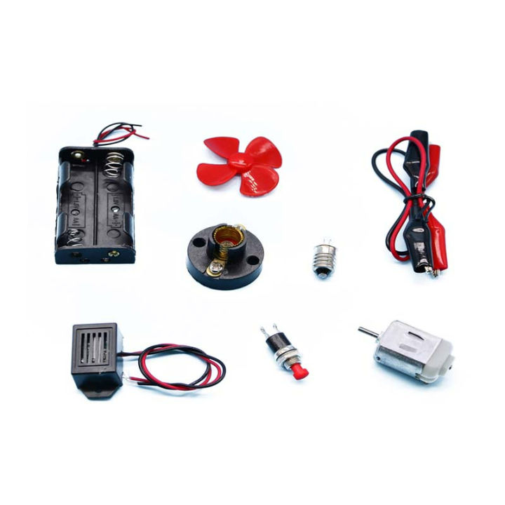 School science experiment Electrical practical testing kit including ...