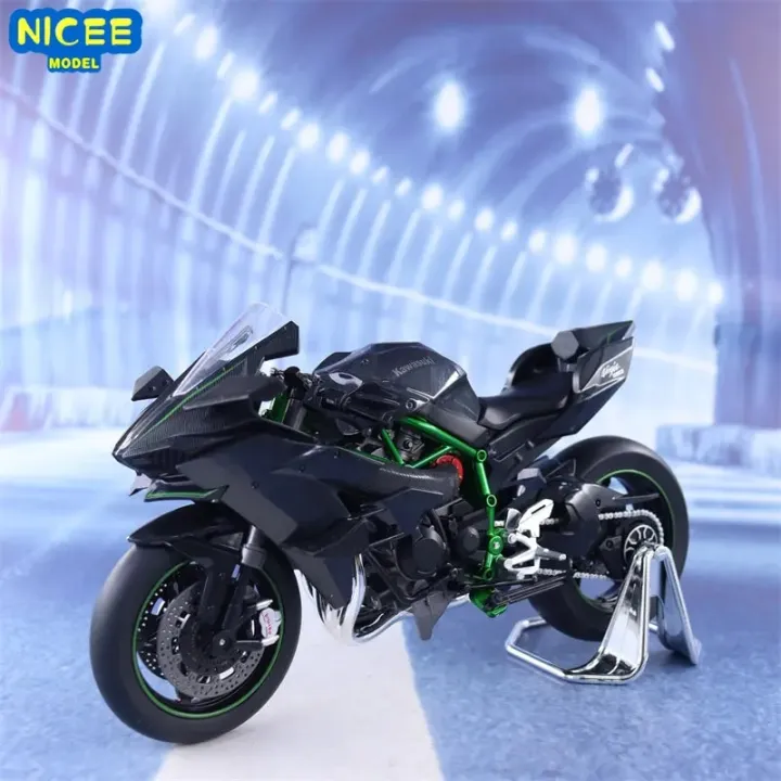 kawasaki ninja h2r toys 1:9 Kawasaki Ninja H2R Model Simulation Alloy ...