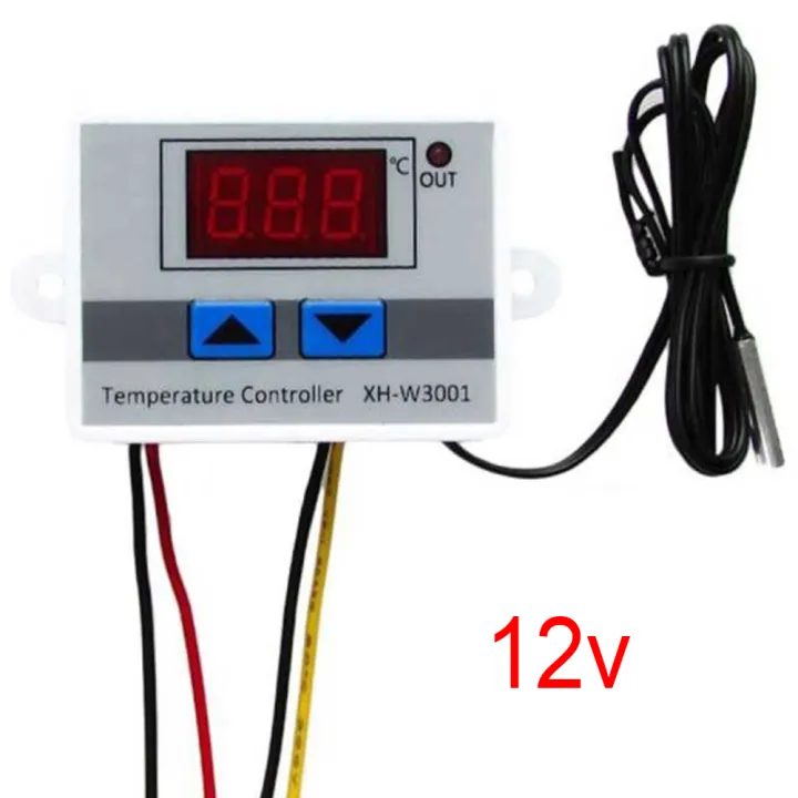 【The Timber Loft】XH-W3001 10A Digital Temperature Controller 12V/24V ...