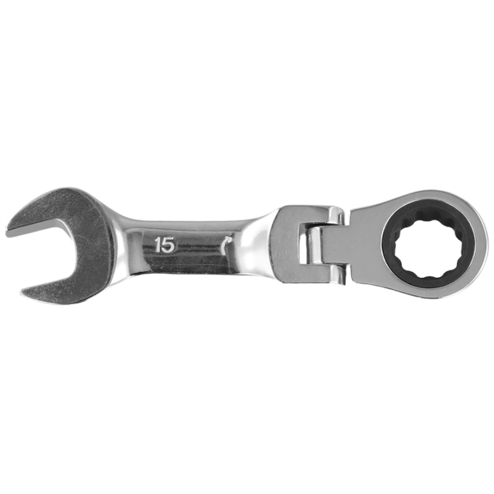 Spreeshop Short Handle Ratchet Wrench with Movable Head,Quick Dual ...