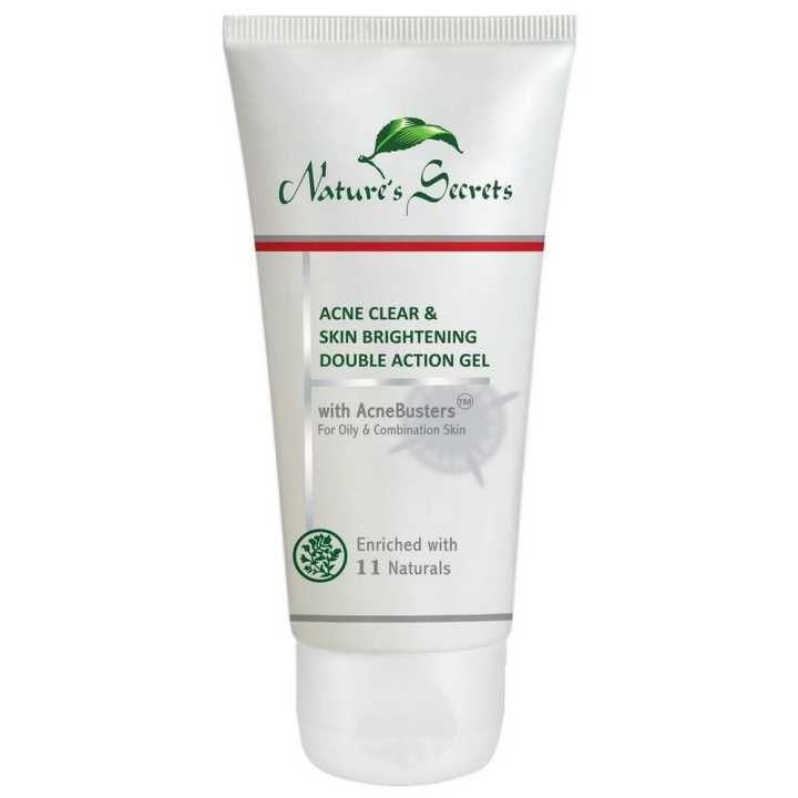 Nature's Secrets Acne Clear & Skin Brightening Double Action Gel 50ml ...