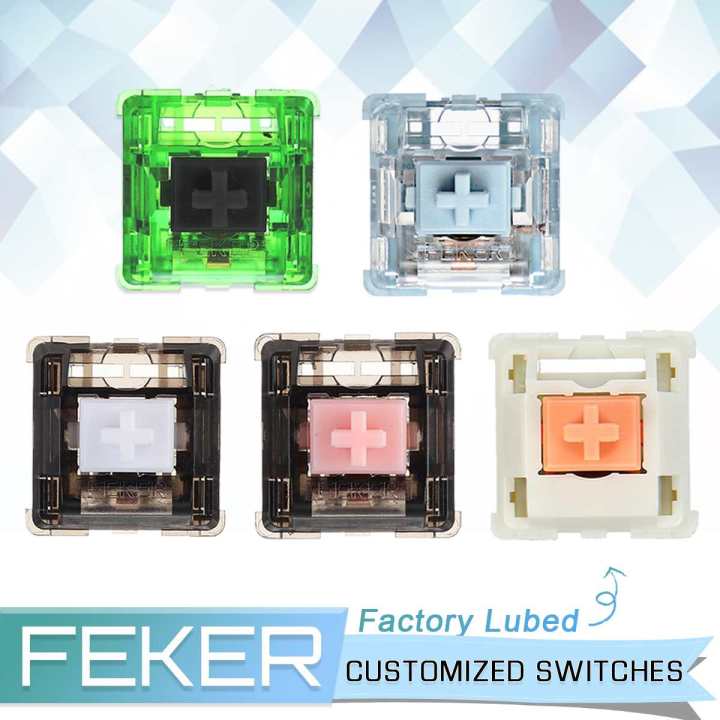 Feker Shaft Body DIY Holy Panda Switch Smokey Tactile or Customized ...