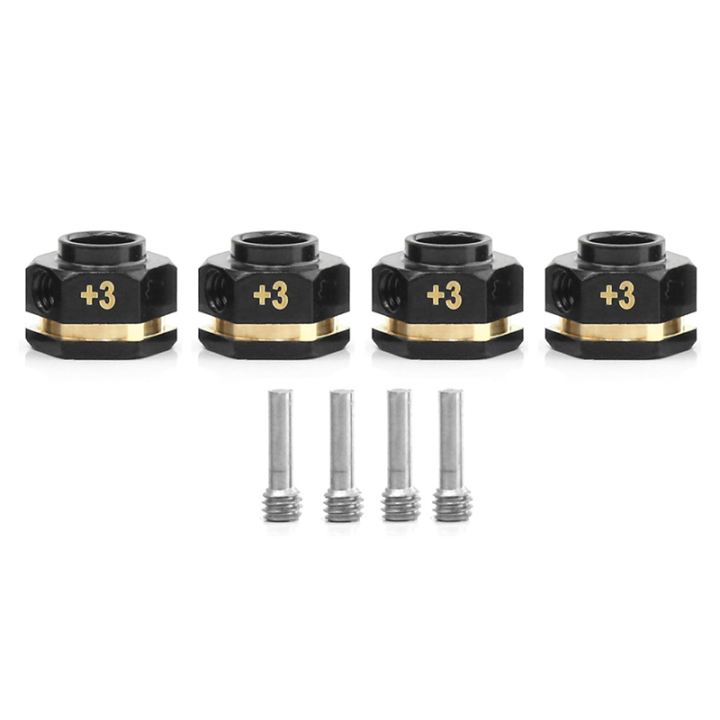 RC Brass Spacers Wheel Hex Hub Extenders for TRX4 TRX6 Wheels Extension ...