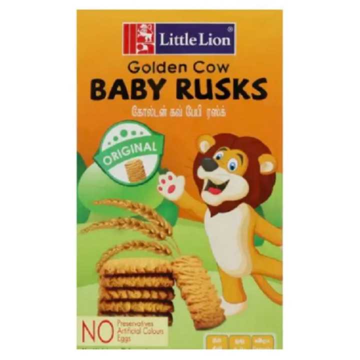 Little Lion Golden Cow Rusk Orginal 125g | Daraz.lk