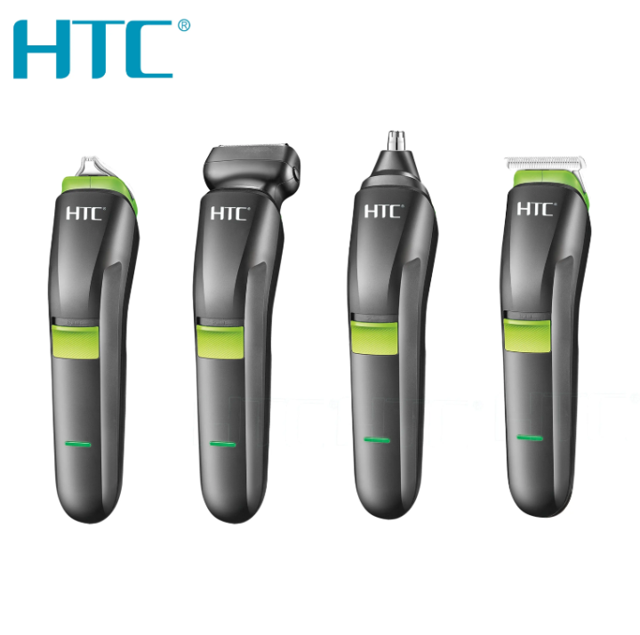 HTC AT-1211 Shaving Machine Luxury Design Lithium Battery 4 in 1 Men's ...