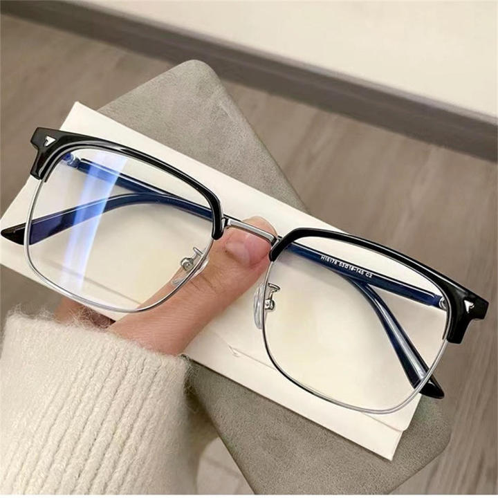 Square Frame Eyeglasses Optical Computer Glasses Blue Light Glasses for ...