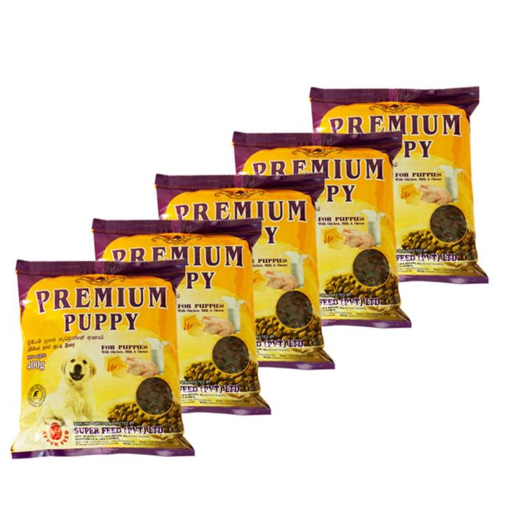 Premium Puppy For Puppies 400g/ Bundle Pack (5 Packets) | Daraz.lk