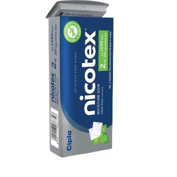 Nicotex 2mg for nicotine replacement 20s | Daraz.lk