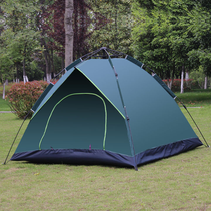 4 People Full Automatic Speed Open Tents In Stock Double Camping Tent ...