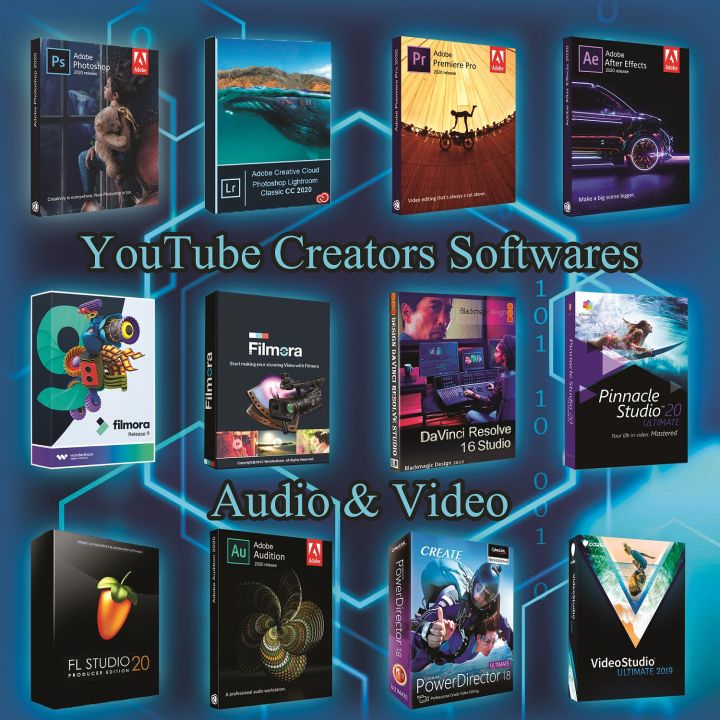 Software Package For Youtube Creators | Daraz.lk