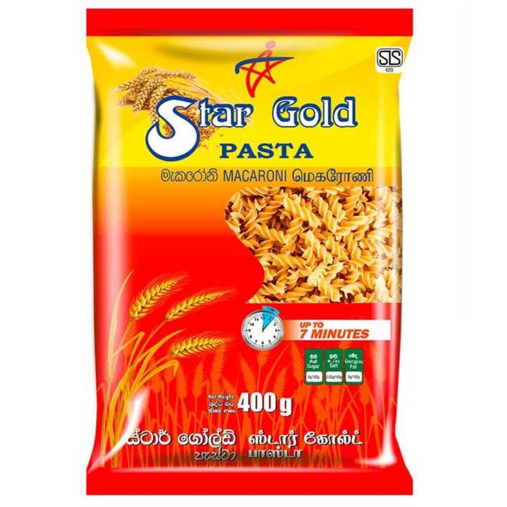 Star Gold Spiral Pasta 400g | Daraz.lk