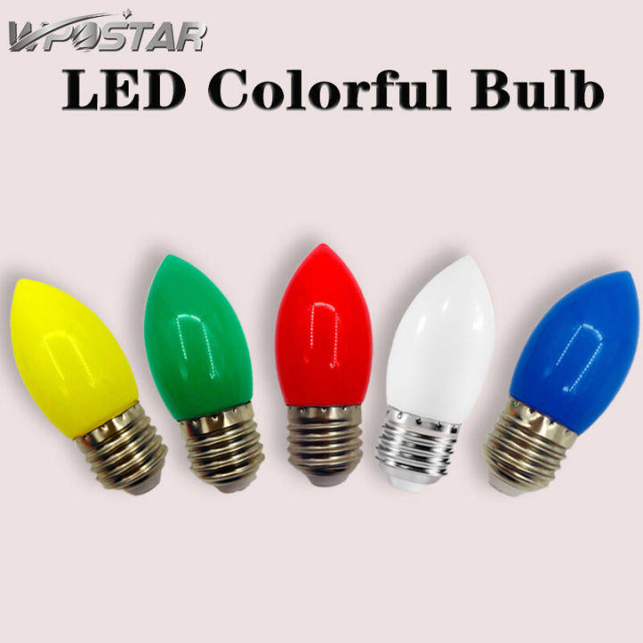 E27 LED Colorful Bulb Pilot Lamp Festive festive decoration lights ...
