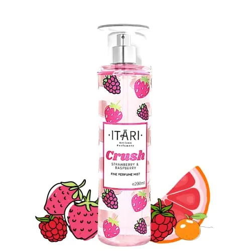 ITARI Women Crush Strawberry & Raspberry Body Mist Perfume Very Long ...