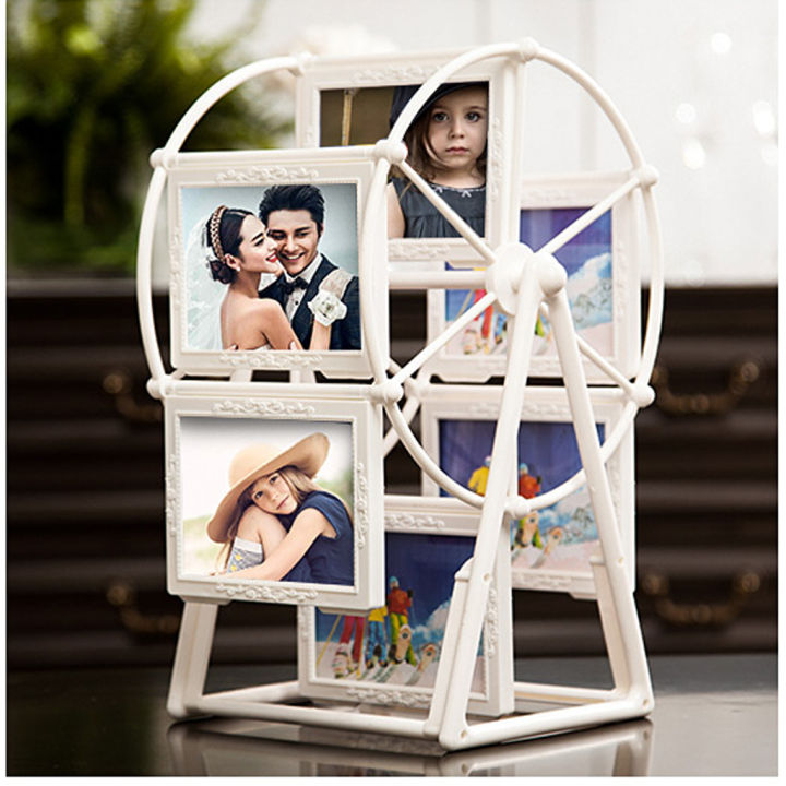 【Wash12Photo】5Inch European Ferris Wheel Photo Frame Big Windmill ...