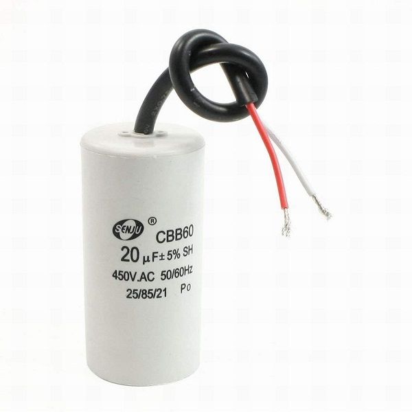 Washing Machine Motor Run Small Volume Capacitor 20UF | Daraz.lk