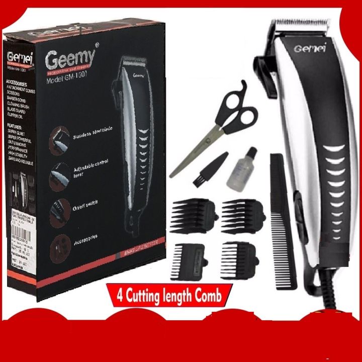 Geemy Gm 1001 Hair Trimmer Clipper | Daraz.lk