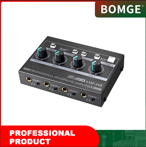 YGiTK 4 Channel Mono/Stereo Metal Stereo Headphones - 4x Quarter Inch ...