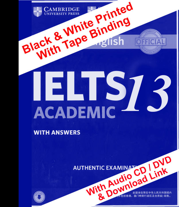 IELTS Academic Cambridge English Book 13 with answers | Daraz.lk