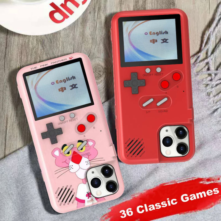 【AmbitionmA】Playable Video Game Boy Phone Case for Iphone 13 12 11 14 Pro Max XR X XS 7 8 Plus ...