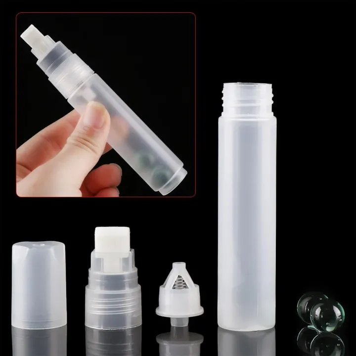 Refillable ink Transparent Barrels Tube Graffiti Pens Empty Rod Liquid ...