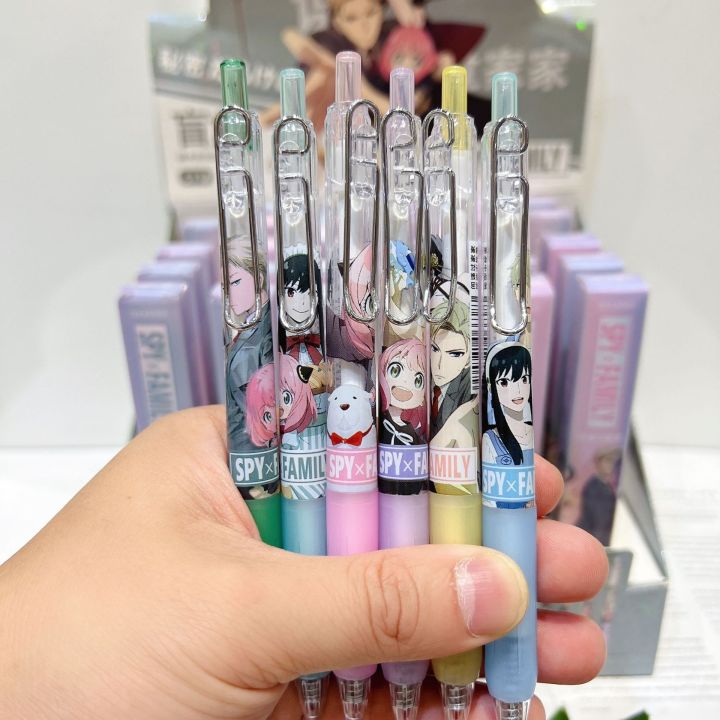 1pcs X Family Anime Gel Pen Loid Forger Anya Forger Yor Forger ...