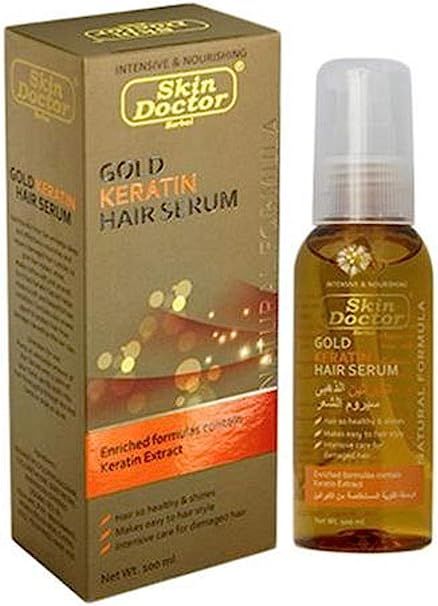 La Fresh Skin Doctor Gold Keratin Hair Serum,100ml (SHORT EXPIRY ...