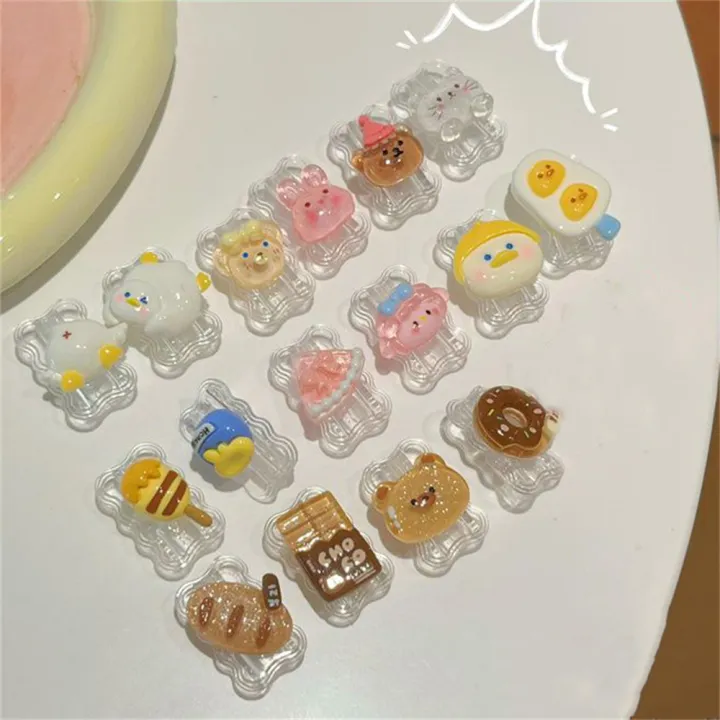 Cute Cartoon Animal Bear Rabbit Dack Usb Cable Protector Bites Data ...
