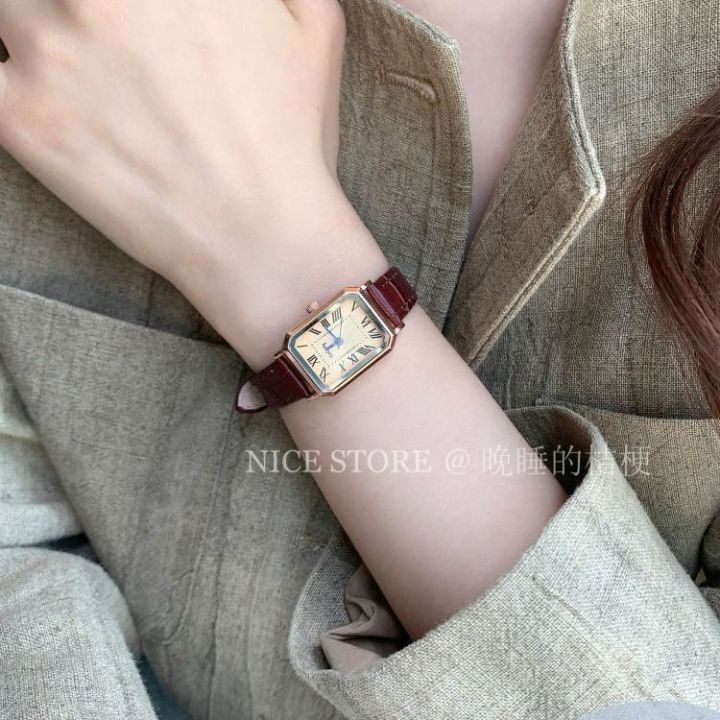 Miss Xiangxiang 」 Korean Style Exquisite Versatile Commuter Watch ...