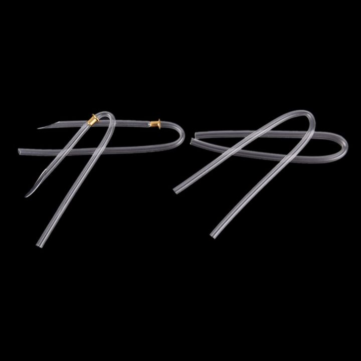 U Shape Transparent PVC BTE Hearing Aids Clear Earmolds Tubes Bent ...