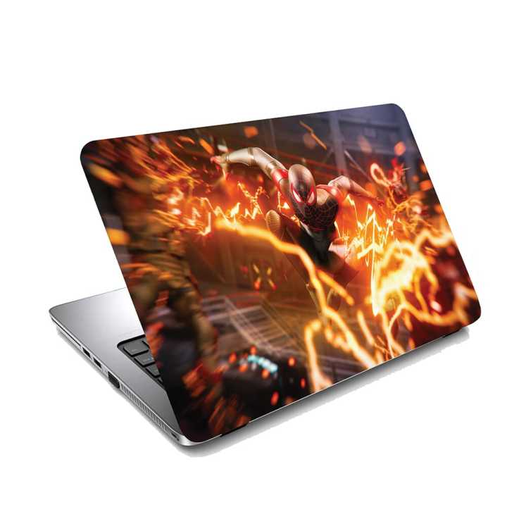 Spider Man Laptop Skin Protector Sticker(For 15.6 inch Laptops)Hp Dell ...