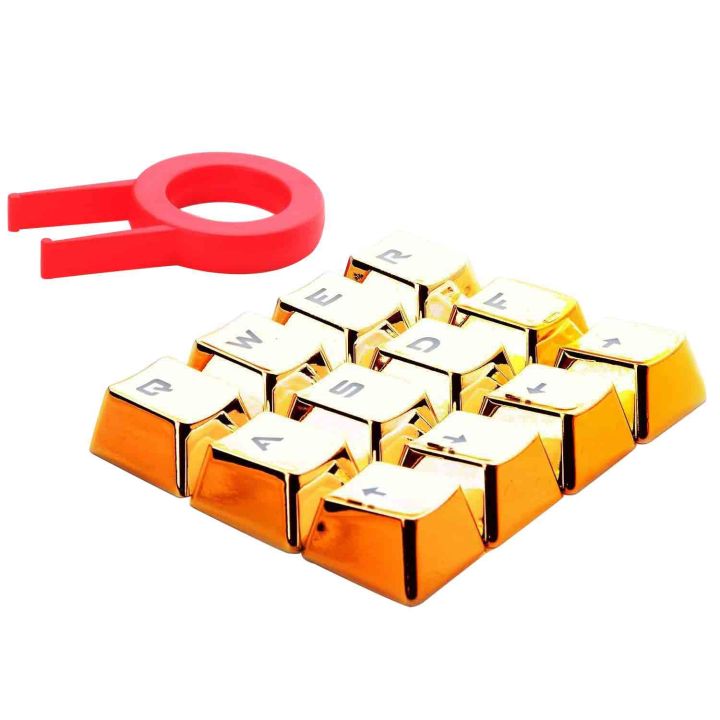 (VDZI) 12 ABS Double Injection Backlit Keycaps for Mechanical Gaming ...