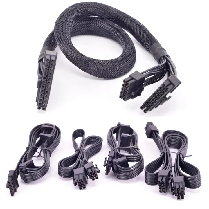 For Cooler Master V700 V850 V1000 V1200 ATX 24 Pin PCIe 6Pin 6+2Pin ...