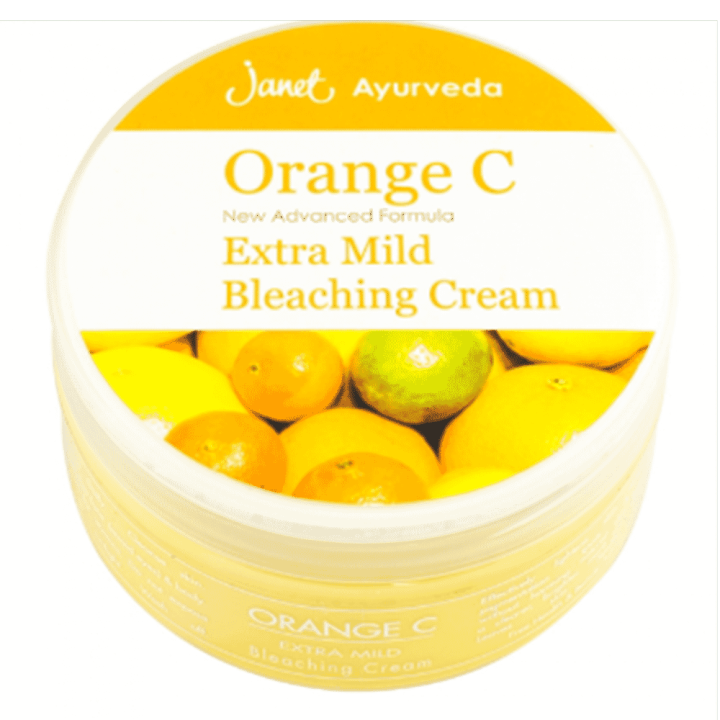 Janet Orange C Extra Mild Bleaching Cream - 225Ml | Daraz.lk