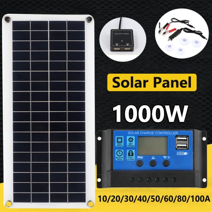 solar toys 20-1000W Solar Panel 12V Solar Cell 10A-100A Controller ...