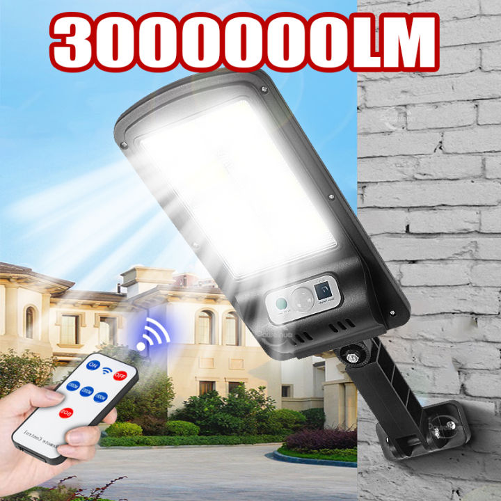 Most Powerful Solar Street Lights Outdoor 320 LED Solar Lamp Motion ...