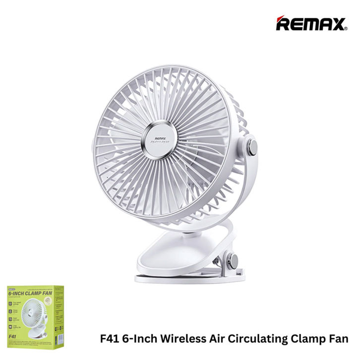 REMAX F21 Ruiyal Series Water Cooling Oscillating Fan with Display ...