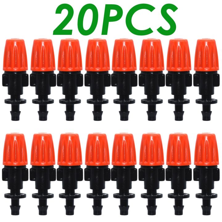 【KAMDSS015】20PCS Misting Emitter Atomizing Sprayer w/ SINGLE BARBED ...