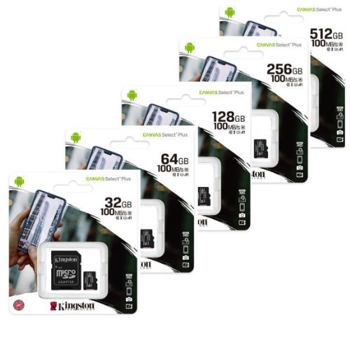 Kingston Canvas Select Plus microSD Card Class 10 (SD Adapter Included) | Daraz.lk