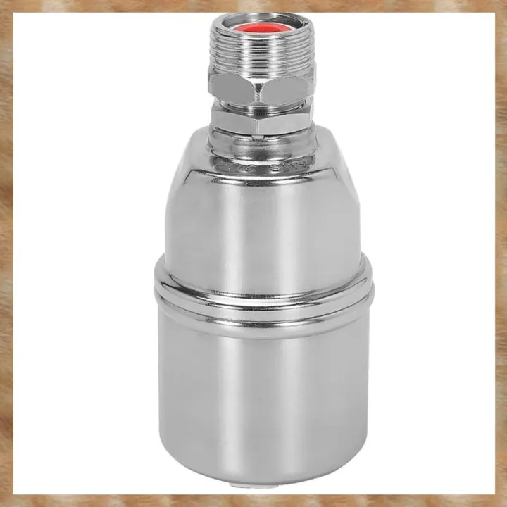 3/4Inch Top Water Inlet Floating Ball Valve Silver Pool Auto Fill Float ...