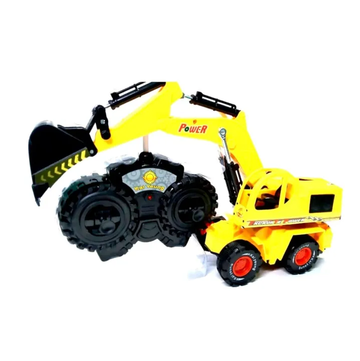 Toy Construction Backo With Remote - Black & Yellow | Daraz.lk