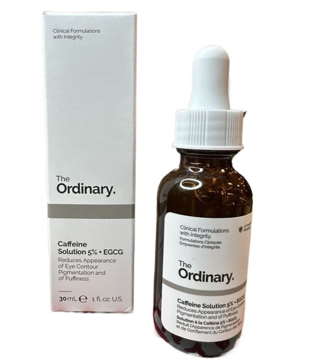 The ORDINARY Caffeine Solution 5% + EGCG 30ml 5caf Reduces Appearance ...