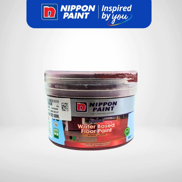 Nippon Water Based Floor Paint Black 500ml | Daraz.lk