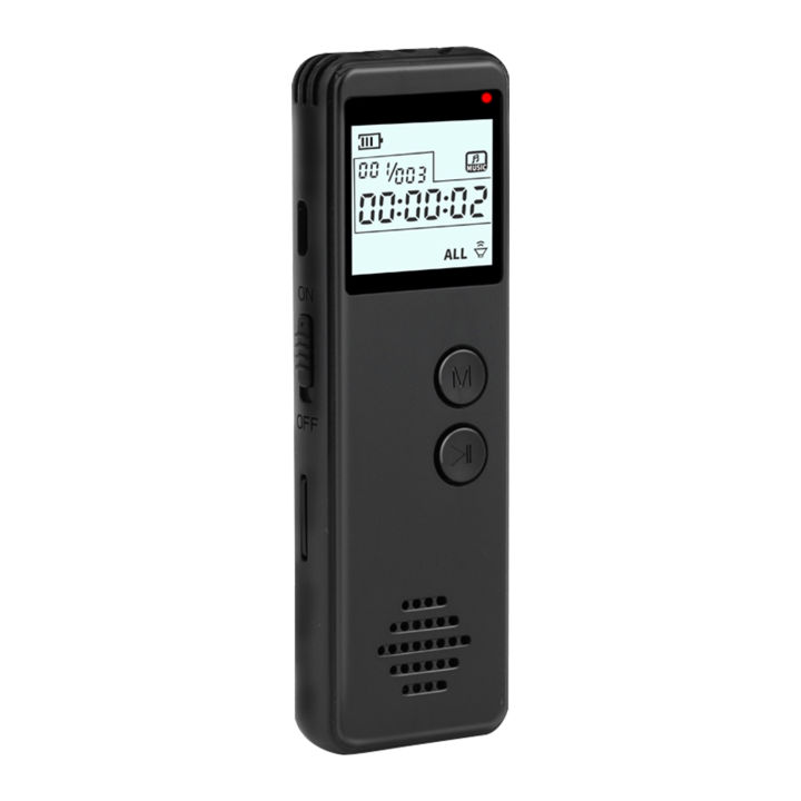 32GB Digital Voice Recorder Voice Activated Recorder Noise Reduction ...