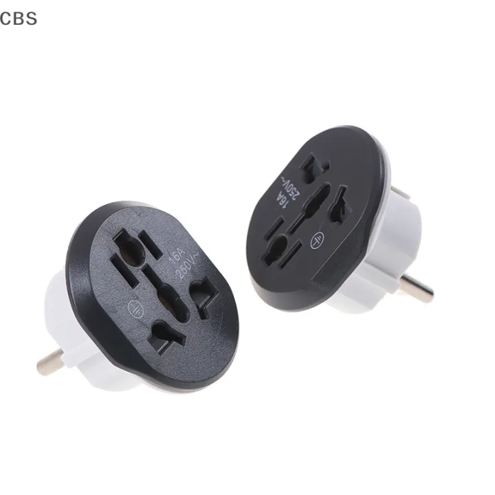 CBS 16A Universal EU Travel Adapter Euro Converter UK US AU to EU AC ...