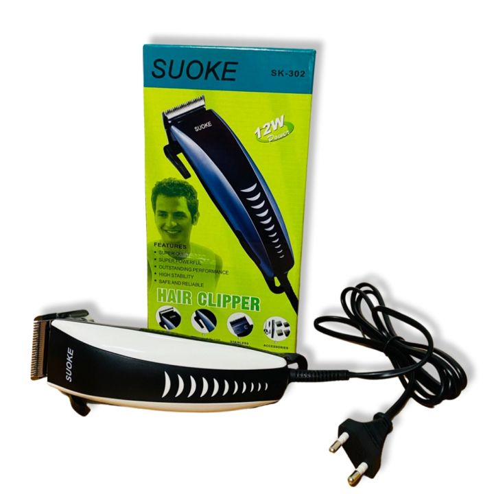 SUOKE Sk-302 Hair Clipper Professional Electric Hair Trimmer For Men Cutter Beard Shaving ...