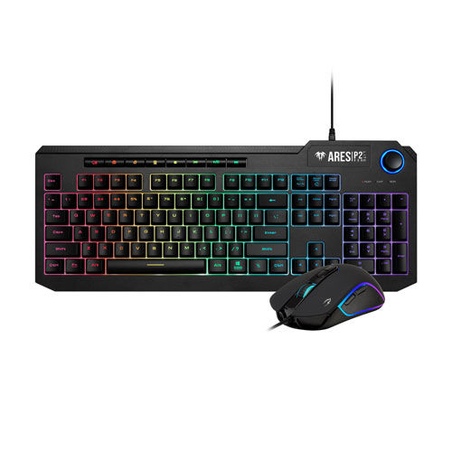 GAMDIAS ARES P2 RGB 2 IN 1 (KBD+MOU) COMBO KEYBOARD | Daraz.lk